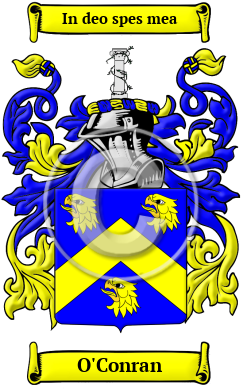 O'Conran Name Meaning, Family History, Family Crest & Coats of Arms