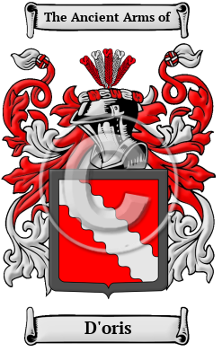 D'oris Name Meaning, Family History, Family Crest & Coats of Arms