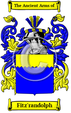 Fitz'randolph Name Meaning, Family History, Family Crest & Coats of Arms