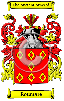 Roumare Name Meaning, Family History, Family Crest & Coats of Arms